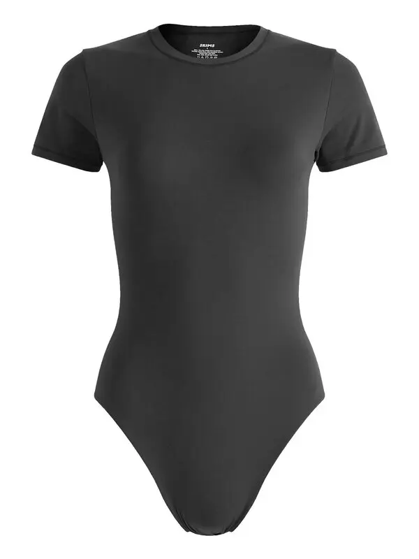 SKIMS Fits Everybody T-shirt Bodysuit - Onyx
