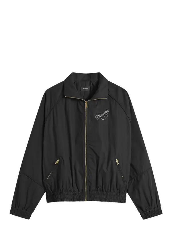 WILLY CHAVARRIA Ruff Rider Track Jacket - Black