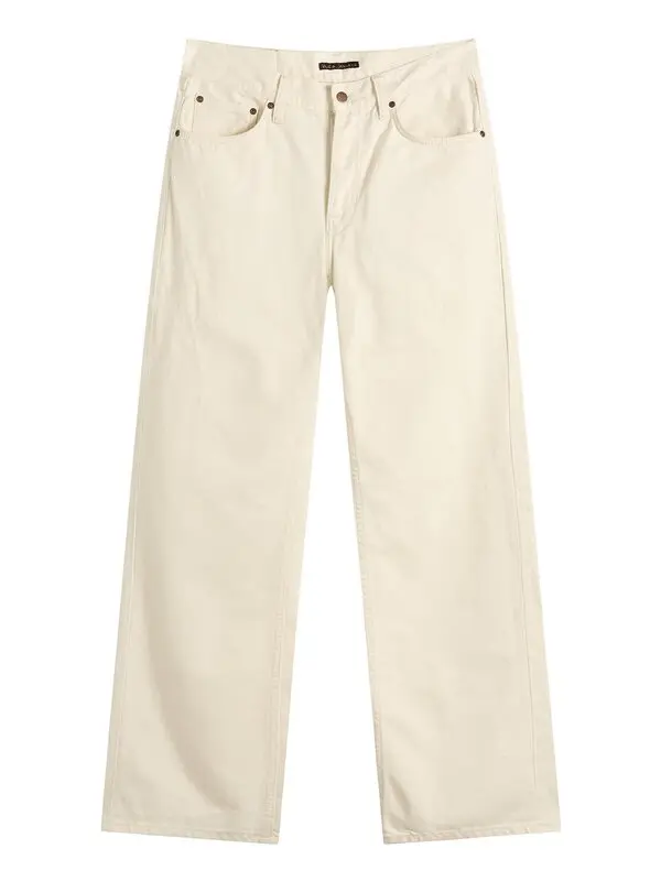 Nudie Jeans Rad Rufus Straight Leg Jeans - Everivory