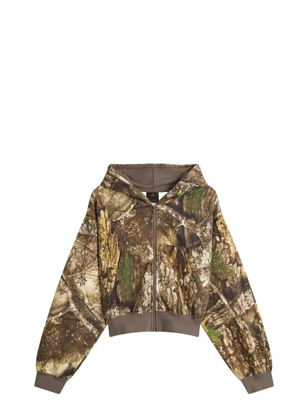 JORDAN Brooklyn Real Tree Camo Pullover Hoodie - Sail