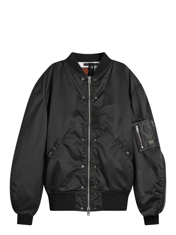 PORTER-YOSHIDA & CO Buzz Rickson’s X Porter Ma-1 Jacket – Presented End - Black