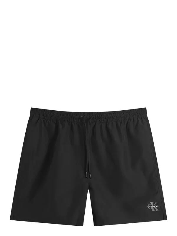Calvin Klein Drawstring Swim Shorts - Black