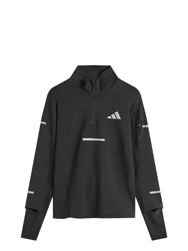 Adidas Adi365 Running Climawarm Half-zip - Black