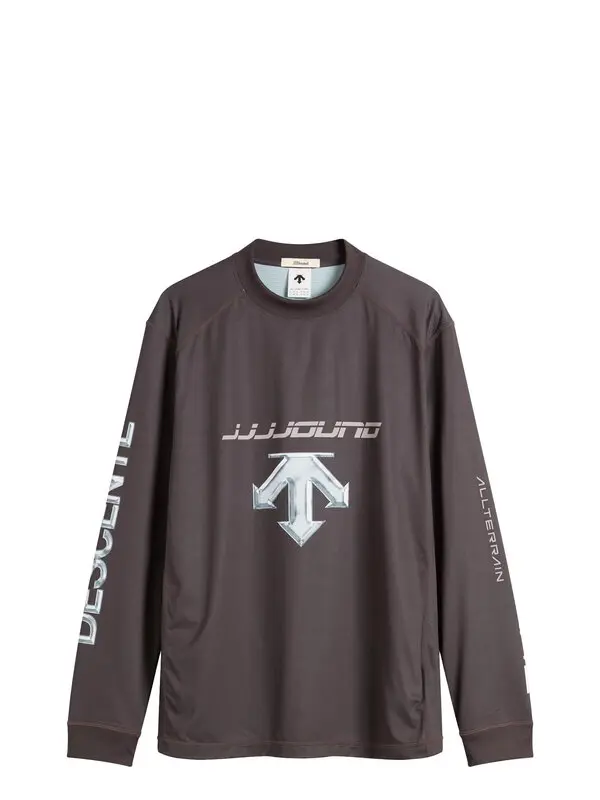 DESCENTE Allterrain X Jjjjound Warm Up Long Sleeve - Brown