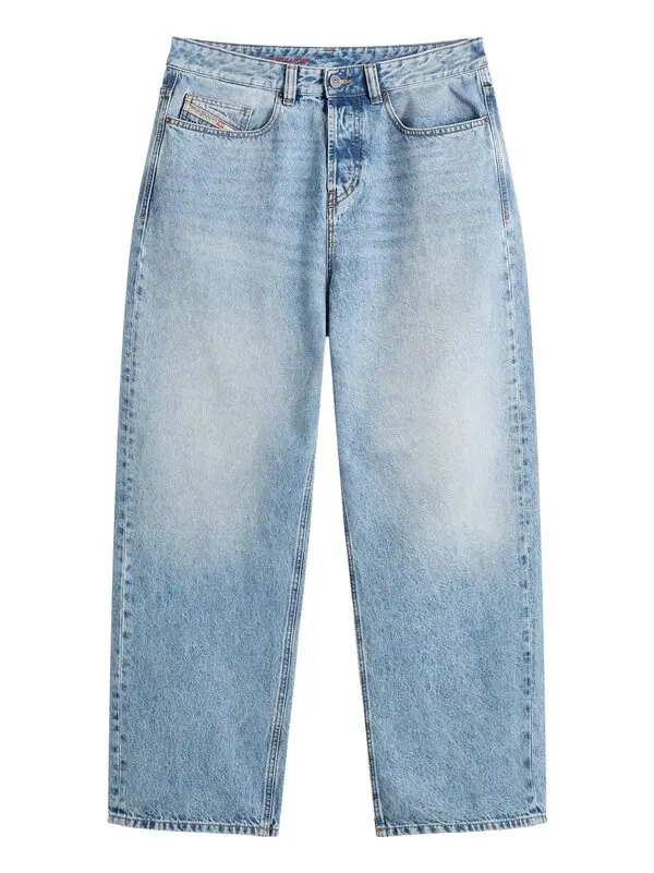 DIESEL® 2001 D-macro Baggy Denim Jeans - Blue