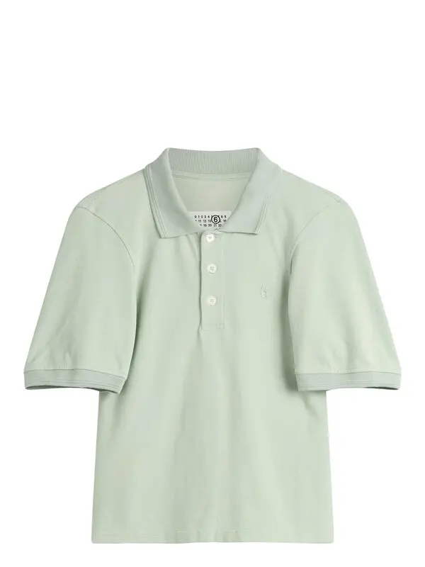 MAISON MARGIELA Polo Top - Mint
