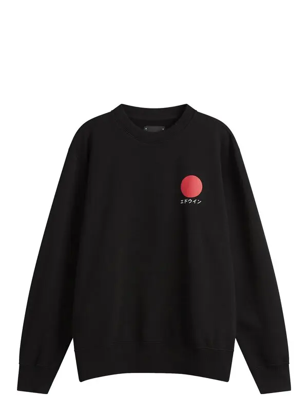 Edwin Japanese Sun Sweat - Black