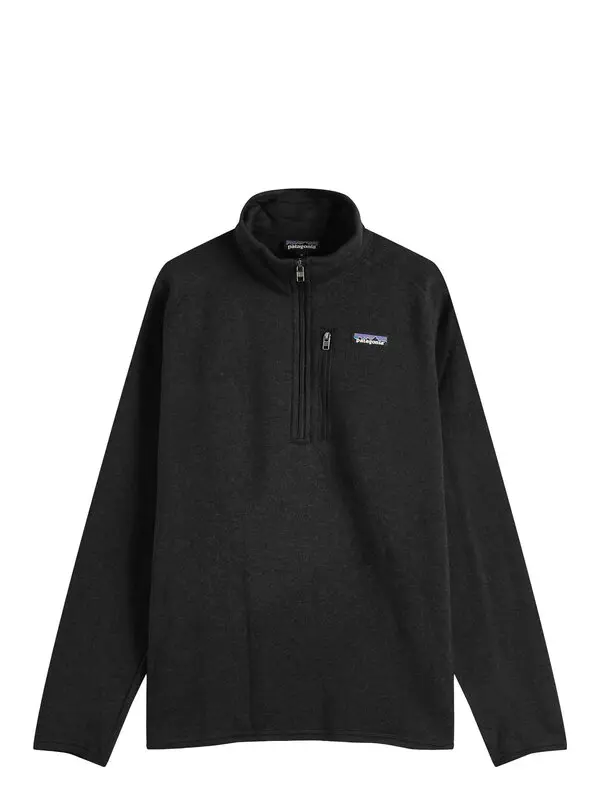 Patagonia Better Sweater 1/4 Zip Jacket - Black
