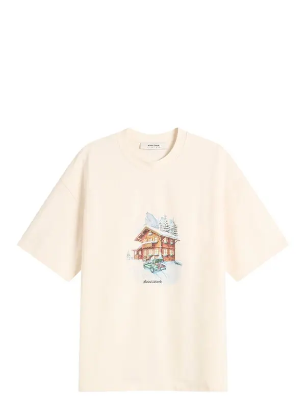 ABOUT:BLANK Chalet T-shirt - Oat