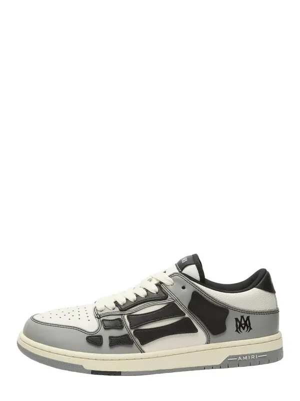 Amiri Varsity Skel Low Top Sneaker - Grey