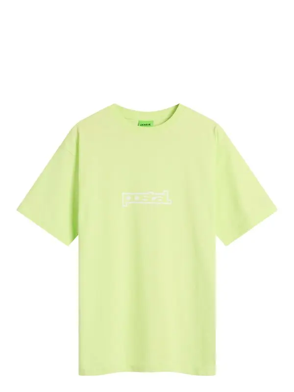 POSTAL Bold Outline Logo T-shirt - Green