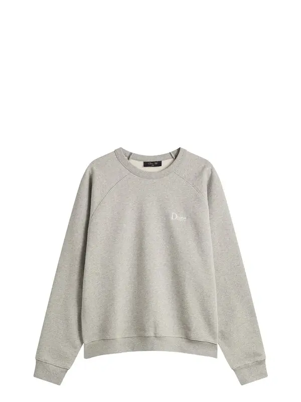 DIME Classic Logo Crewneck - Heather Gray