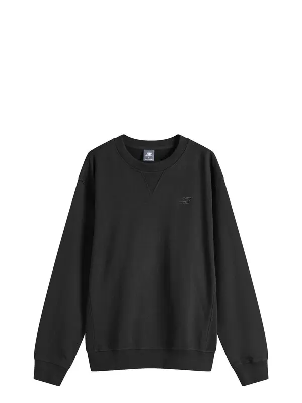 NEW BALANCE Nb Athletics French Terry Crew - Black