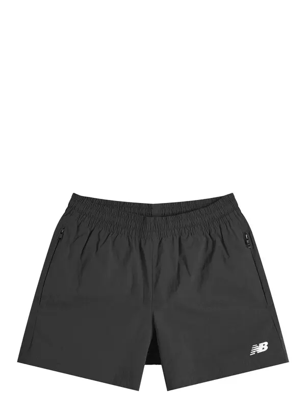 NEW BALANCE Nb Athletics Stretch Nylon Woven Short 5 Inch - Black