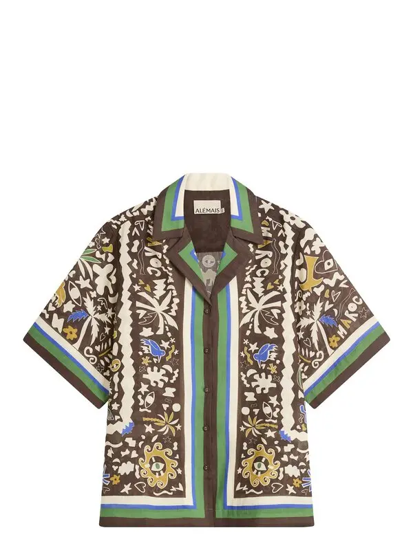 ALEMAIS Maroc Relaxed Shirt - Multi