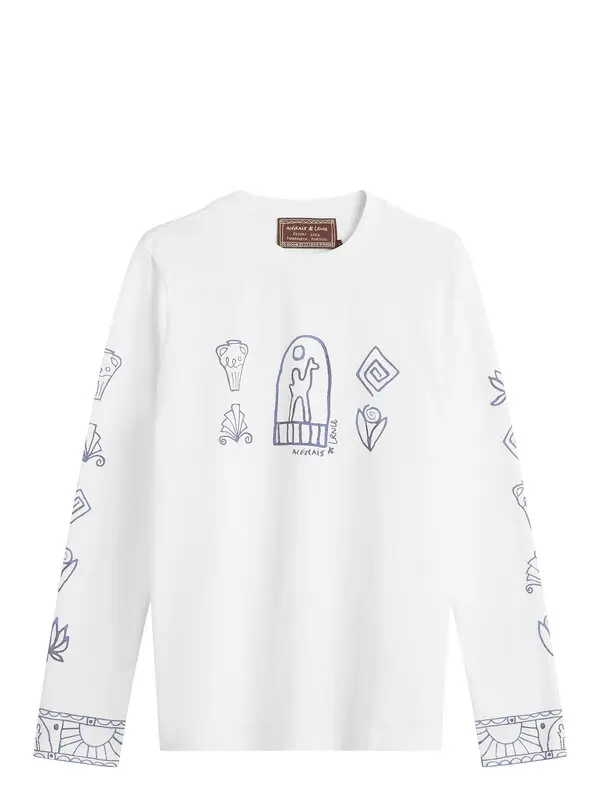 ALEMAIS Leela Long Sleeve T-shirt - Cream