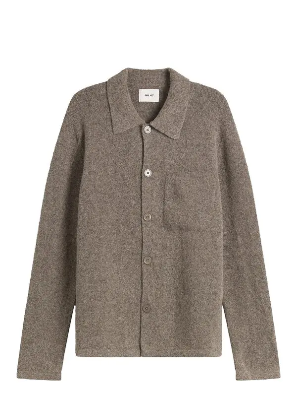 Nn07 Jonas Polo Cardigan - Mable Husk