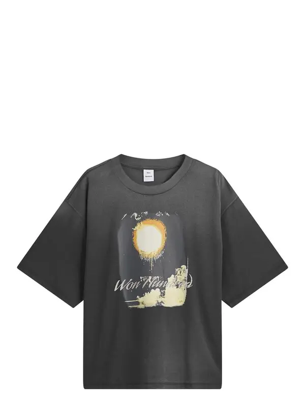 WON HUNDRED Houston Rocket T-shirt - Black
