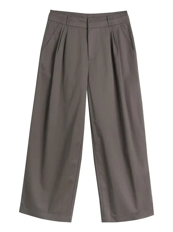 DEIJI STUDIOS Two Layer Pants - Charcoal
