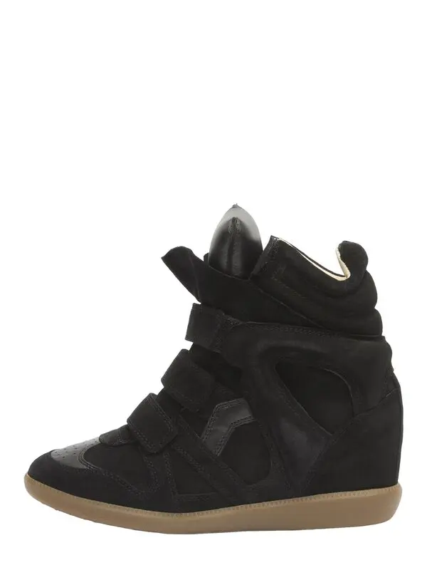 Isabel Marant Étoile Bekett Wedge Sneakers - Black