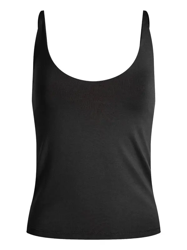 SKIMS Smooth Lounge Skimpy Strap Cami - Obsidian