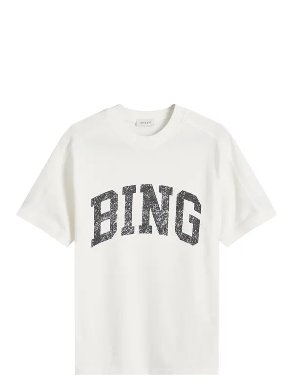 ANINE BING Jaylin T-shirt - Ivory