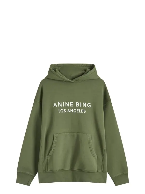 ANINE BING Alto Hoodie - Green