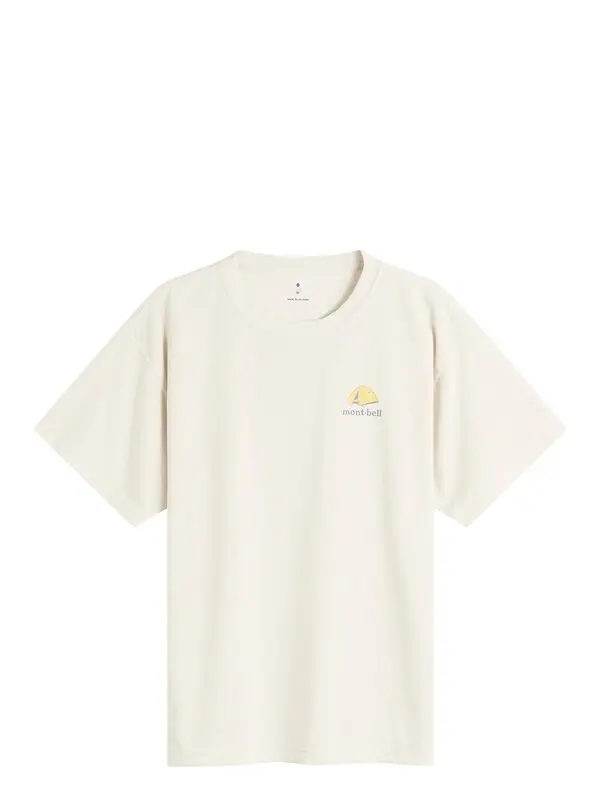 MONTBELL Mountain Camping T-shirt - Ivory