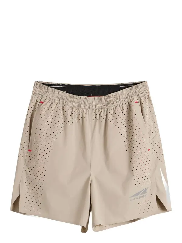 AND WANDER X Altra Ventilation Shorts - Beige