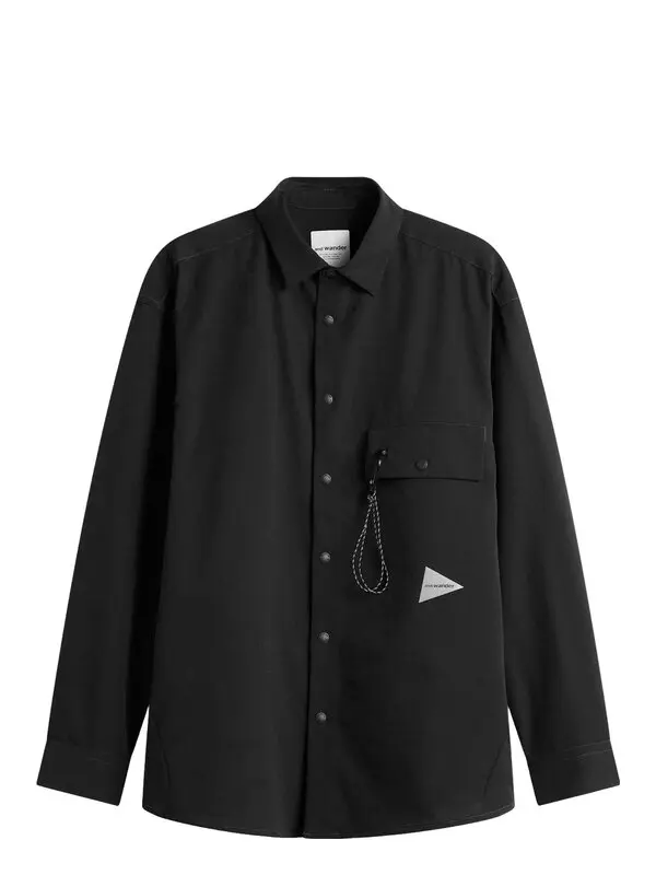 AND WANDER Dry Breathable Shirt - Black