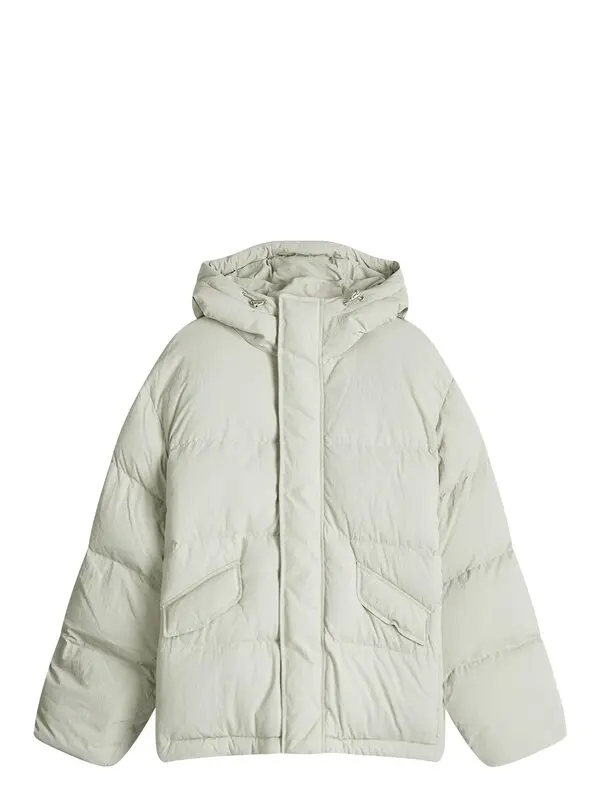 DUNST Hooded Volume Goose Down Jacket - Beige