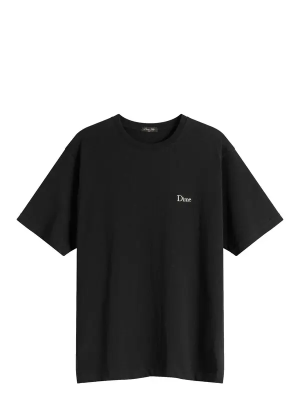 DIME Classic Logo T-shirt - Black