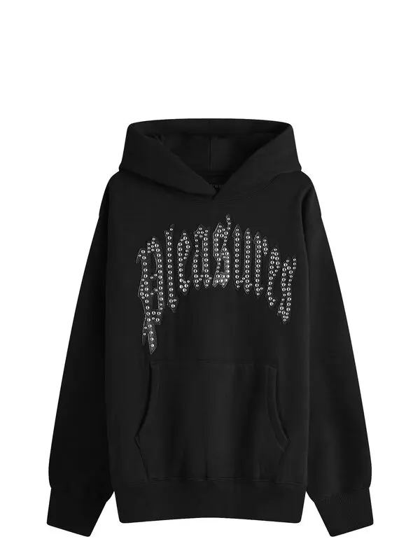 PLEASURES Twitch Studded Hoodie - Black