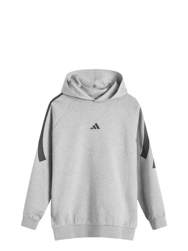 Adidas Basketball Hoodie - Grey