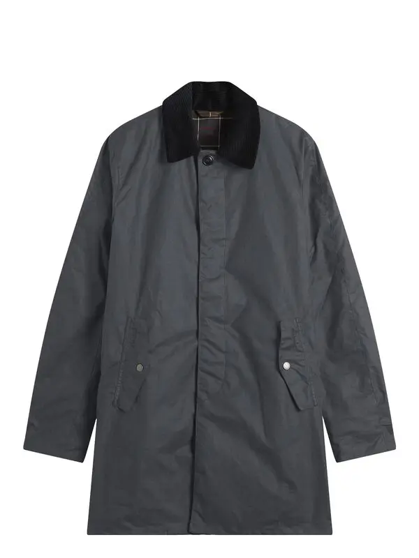 Barbour X Baracuta Tyne Wax Coat - Navy