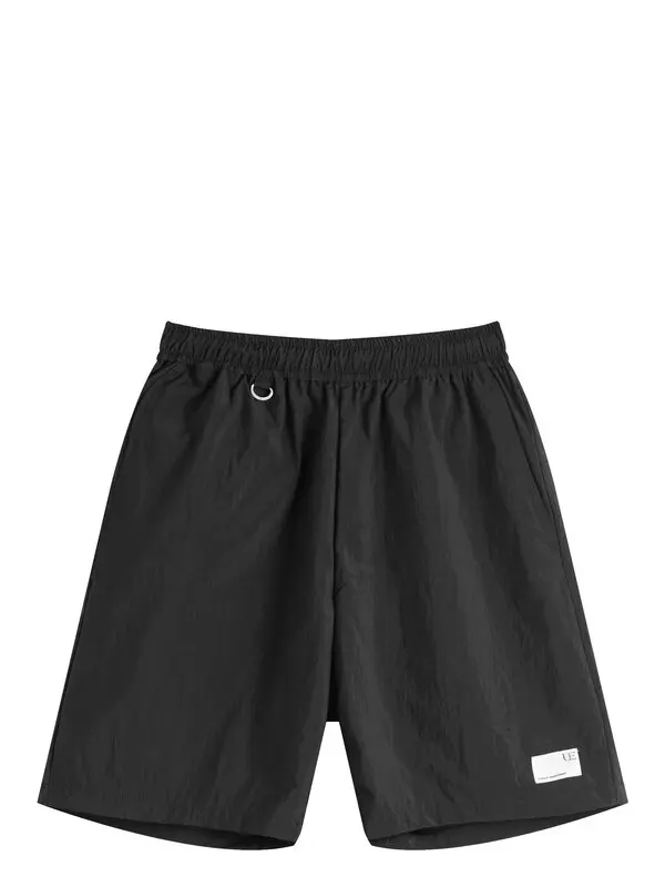UNIFORM EXPERIMENT Crystal Nylon Easy Shorts - Black