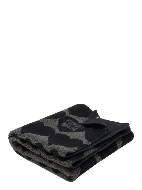 HUMAN MADE Heart Fleece Blanket - Navy