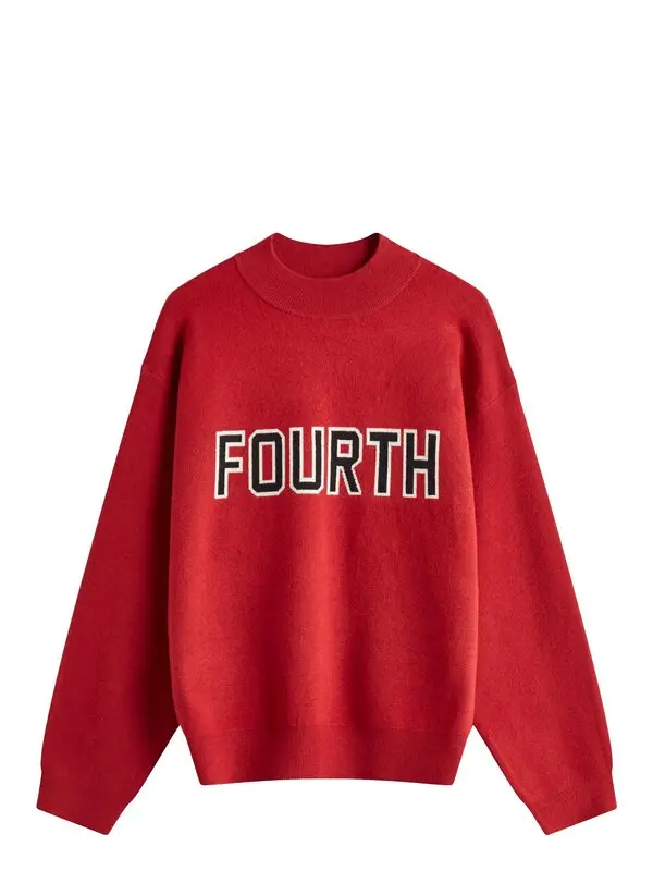 4TH & RECKLESS Lidia Knit Jumper - Red