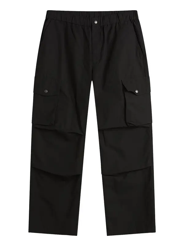 SNOW PEAK Light Dobby Cloth Trousers - Black