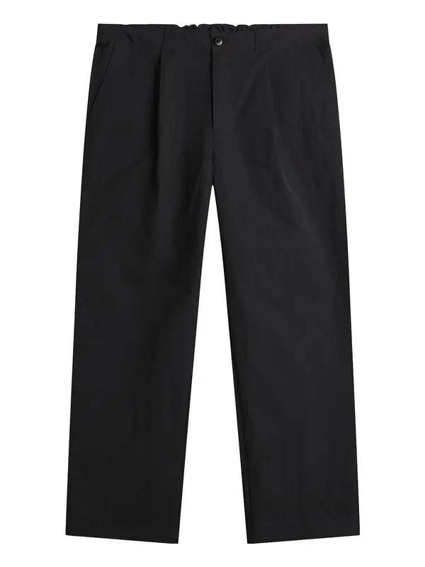 SNOW PEAK Nylon Washer Trousers - Black