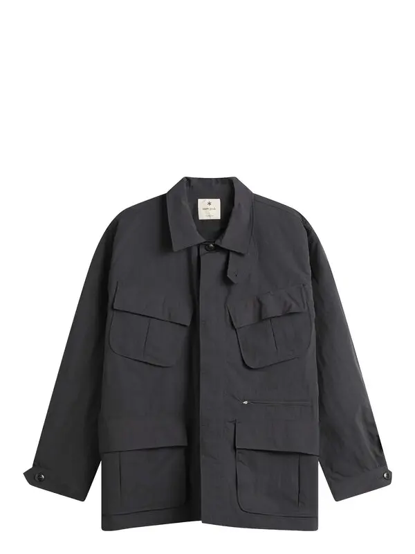 SNOW PEAK Nylon Washer Jacket - Black