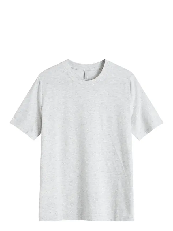 SKIMS Relaxed Tees T-shirt - Light Heather Grey
