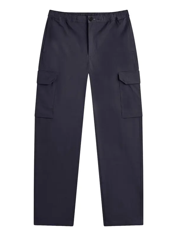 Paul Smith Elastic Waist Cargo Pants - Navy