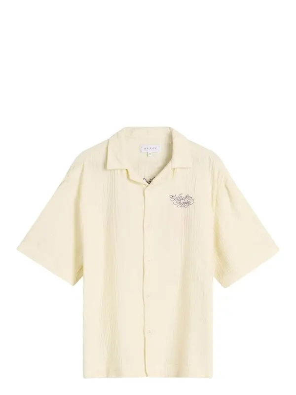 Edwin Melt The Chaos Shirt - Cream