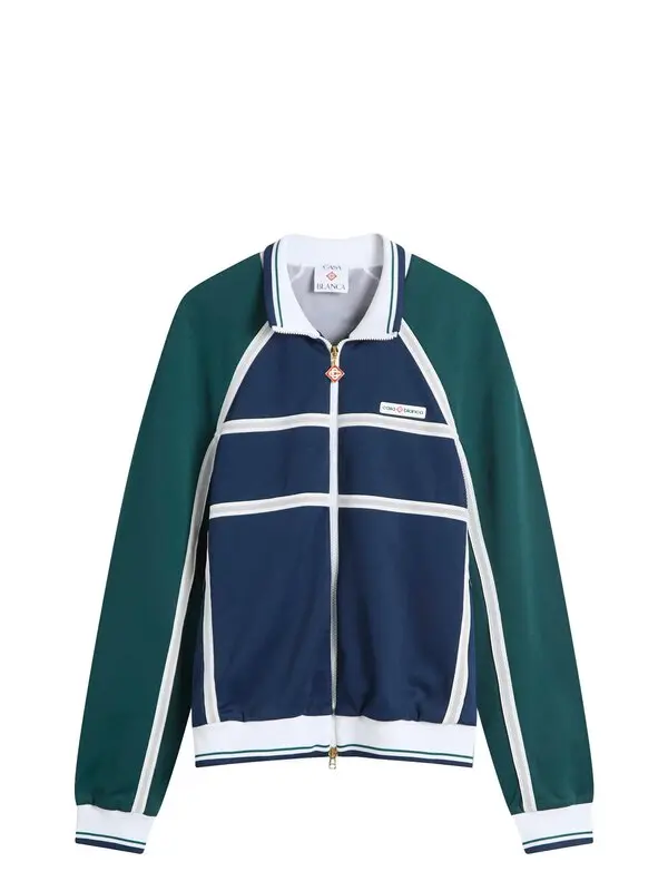 Casablanca Taping Track Jacket - Navy