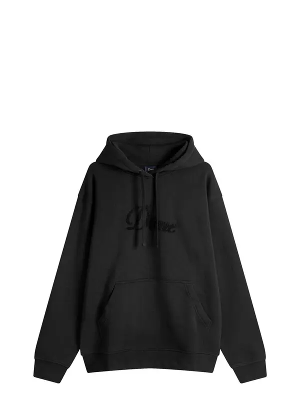 DIME Cursive Logo Hoodie - Black