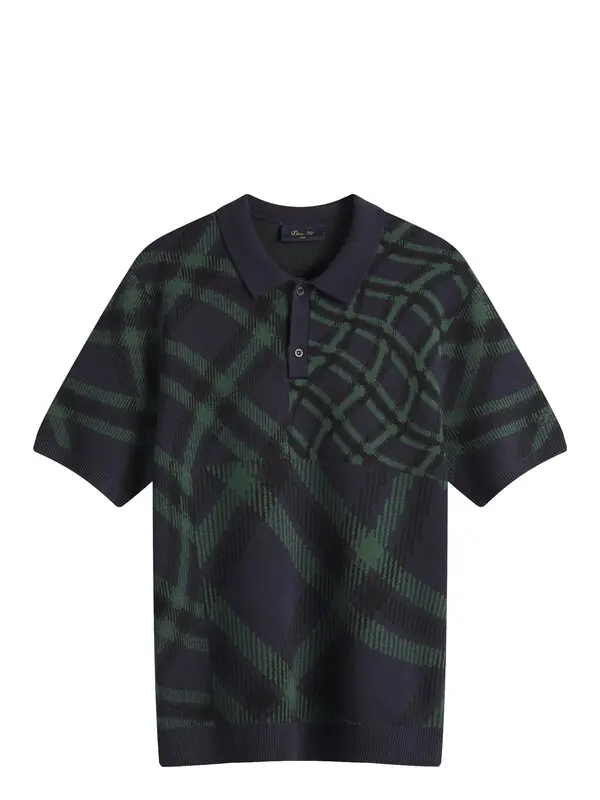 DIME Antique Polo - Navy Multi