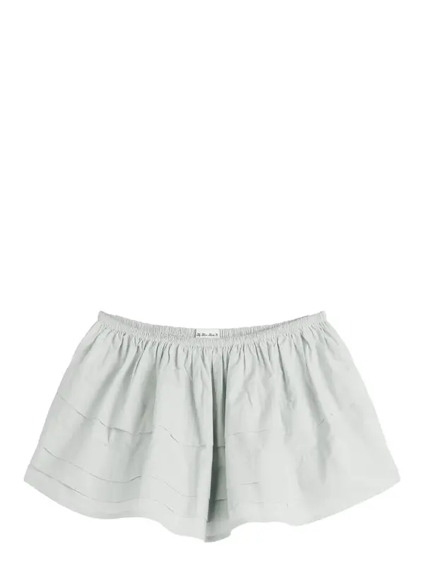 MY MUM MADE IT Pleat Mini Skirt - Mint
