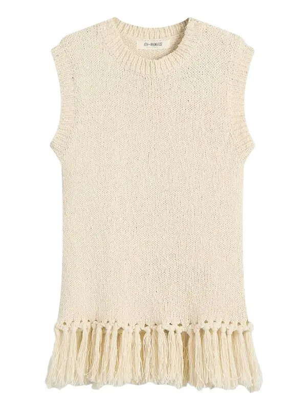 4TH & RECKLESS Lauryn Top - Beige