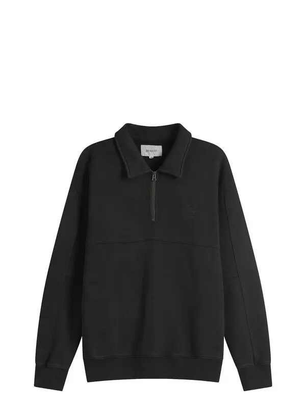 HERESY Green Quarter Zip Sweatshirt - Ash